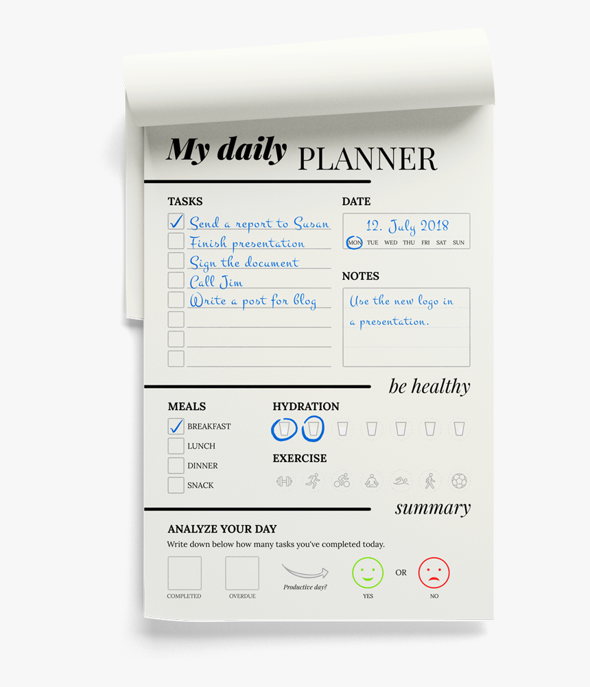 Daily Planner Pen, HD Png Download , Transparent Png Image - PNGitem