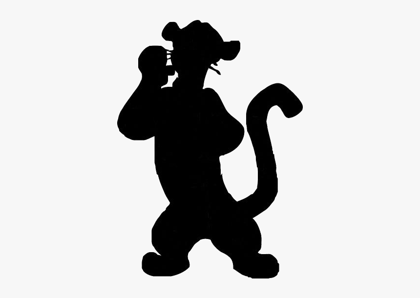 Tigger Png Silhouette, Transparent Png , Transparent Png Image - PNGitem
