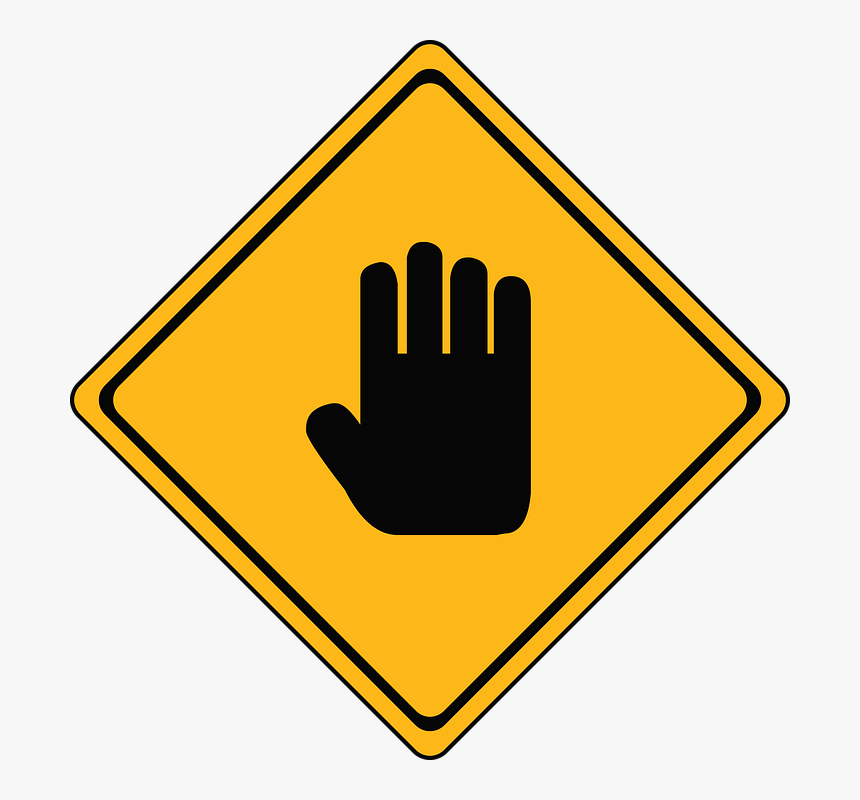 Danger, Stop, Panel, Attention, Signalling, Protection, HD Png Download ...