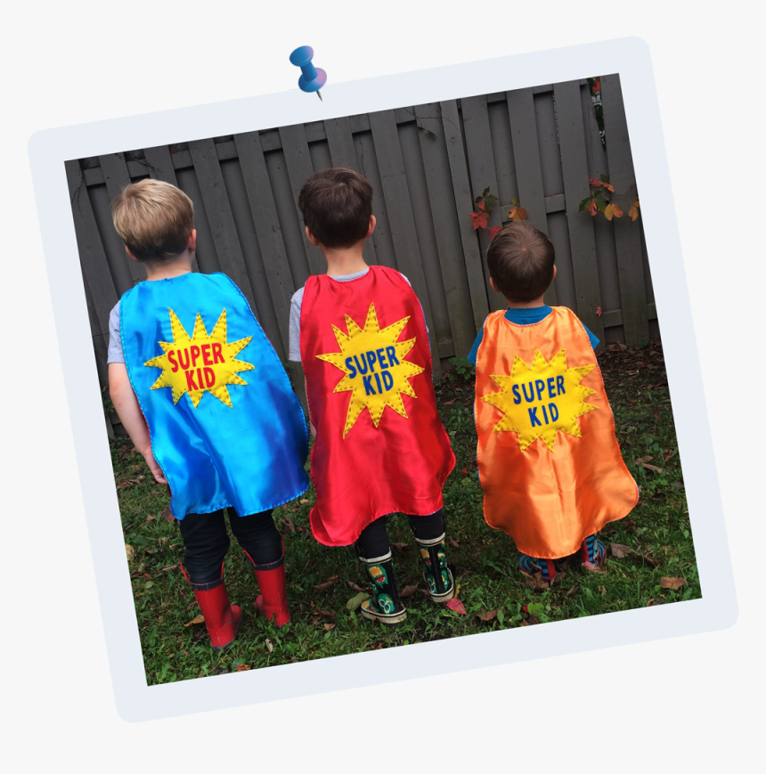 American Spcc Super Kids Superhero Capes - Child, HD Png Download ...