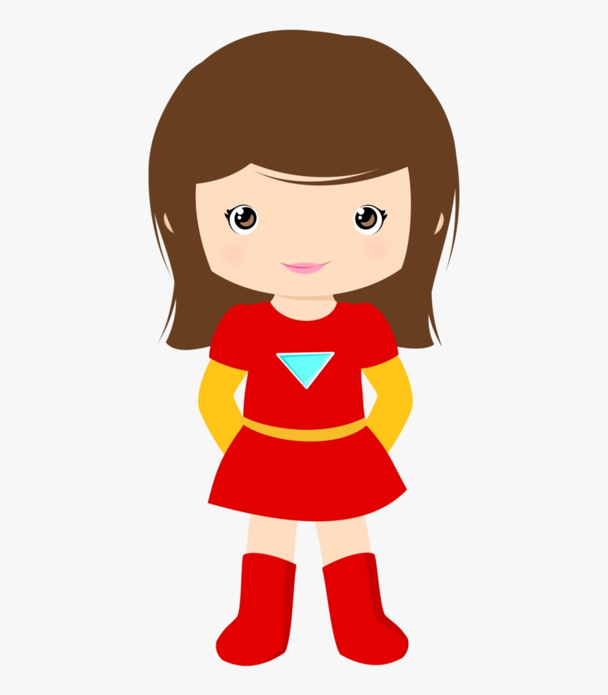 Superhero Girl Clipart