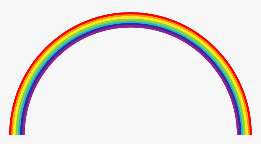 Rainbow Png Image - Rainbow With Four Colors, Transparent Png ...