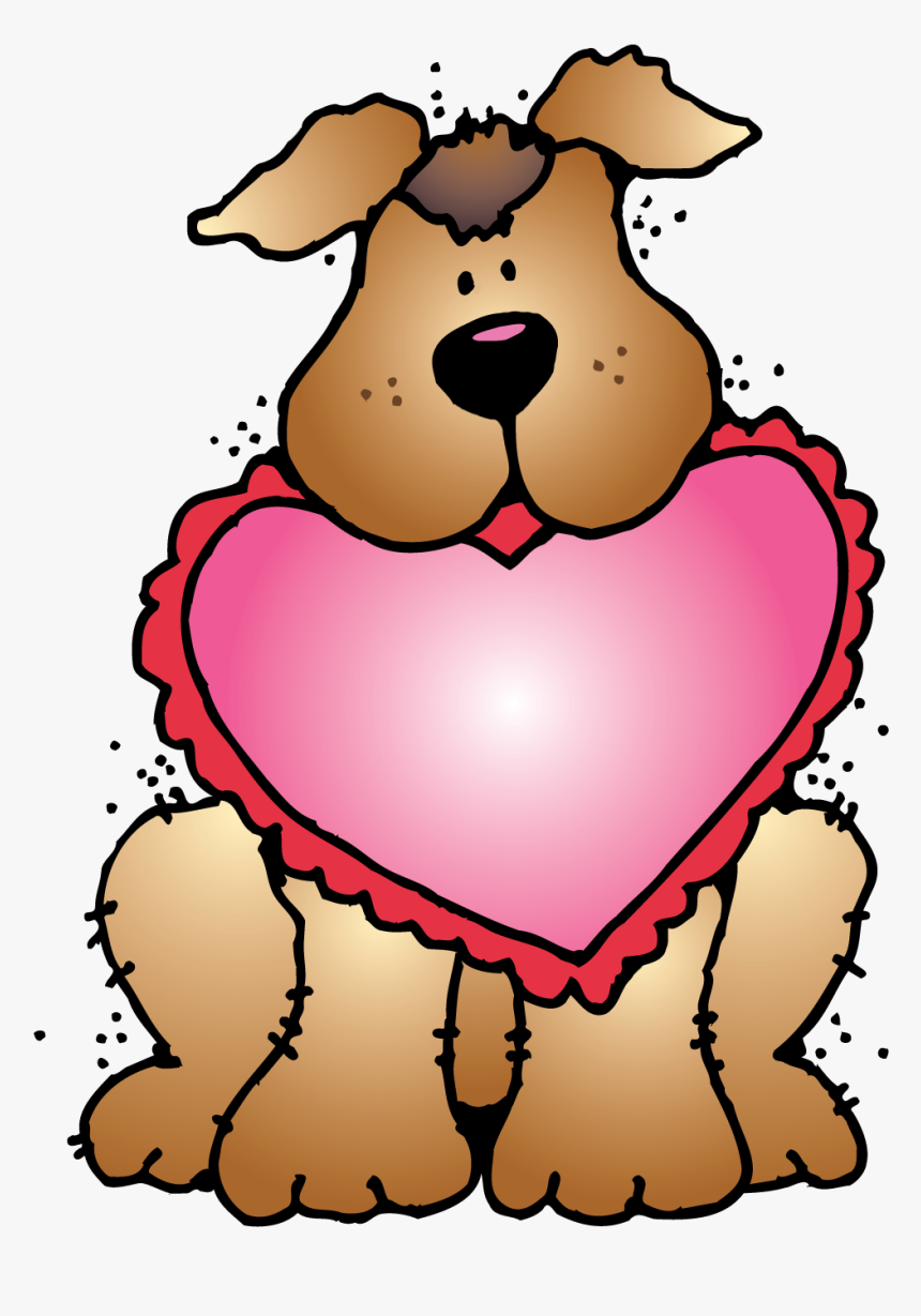 Valentine S Day Clipart Bee - Valentines Day Dog Clipart, HD Png ...