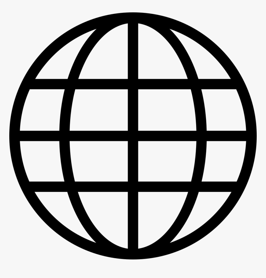 Transparent Grid Globe Png - Latitude And Longitude Icon, Png Download ...