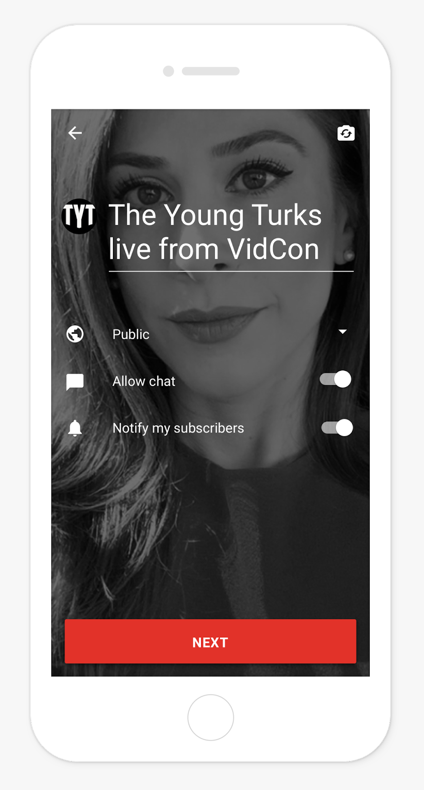 Youtube Live App, HD Png Download , Transparent Png Image - PNGitem