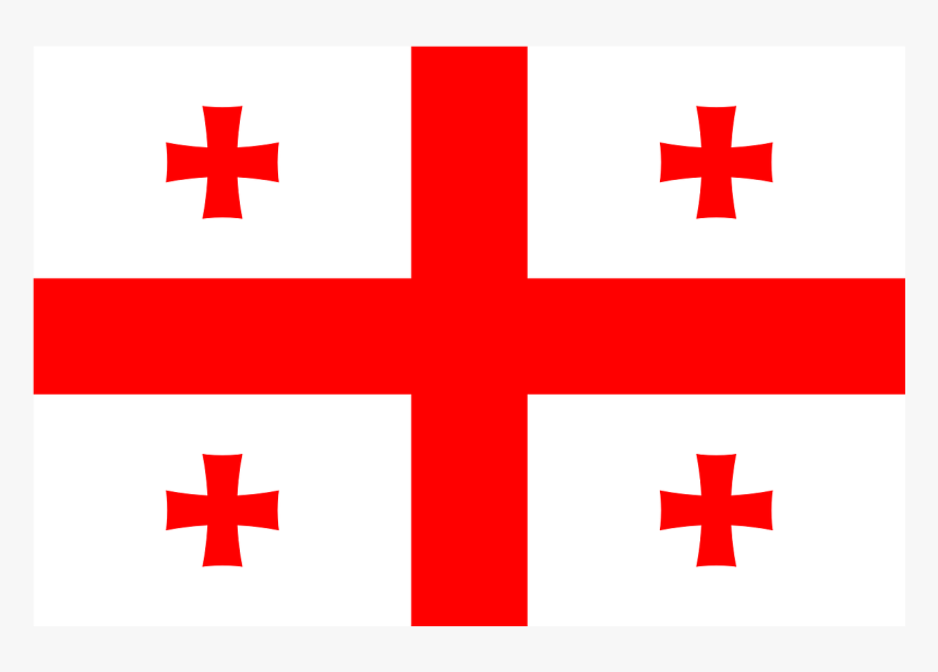 Georgia Flag, HD Png Download , Transparent Png Image - PNGitem