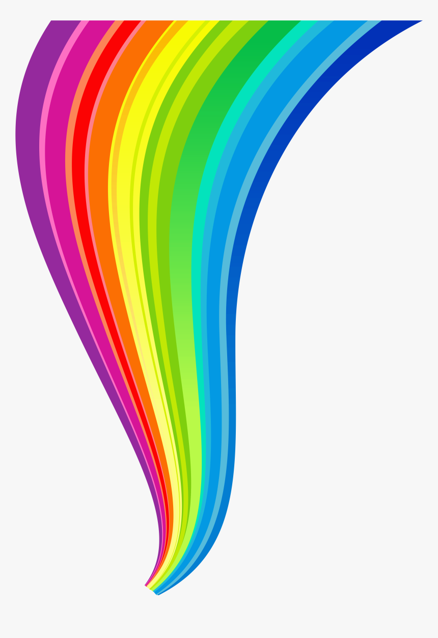 Flame Rainbow - Clipart Rainbow, HD Png Download , Transparent Png ...