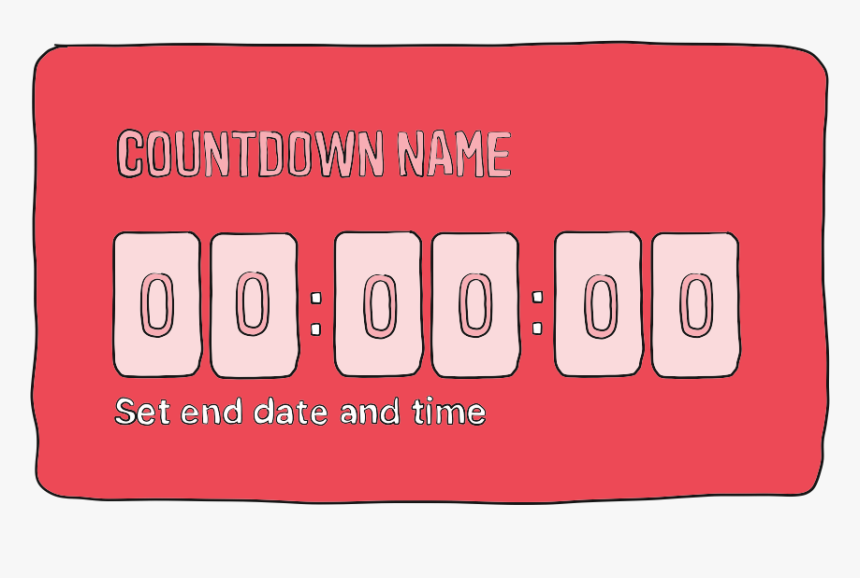 Countdown Timer Instagram, HD Png Download , Transparent Png Image ...