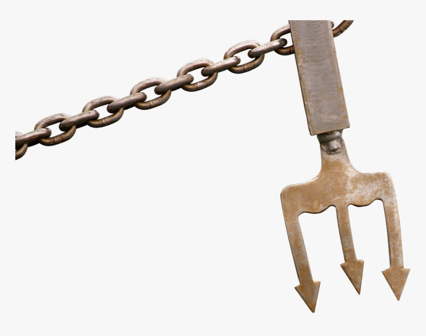 Poseidon, Trident, Chain, Neptune, Iron Chain, Iron - Trident, HD Png ...