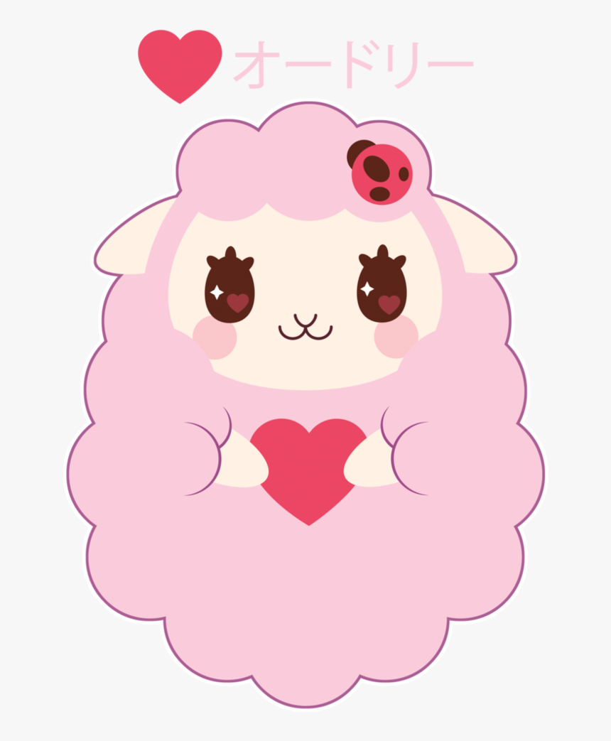 Sheep Clipart Pink Sheep - Cartoon, HD Png Download , Transparent Png ...