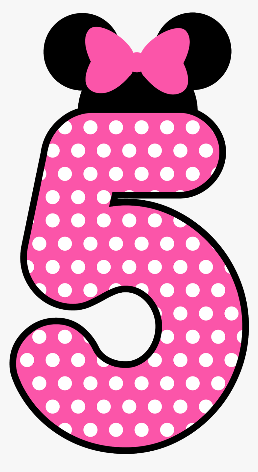 Numero 2 Minnie Mouse Png, Transparent Png , Transparent Png Image ...
