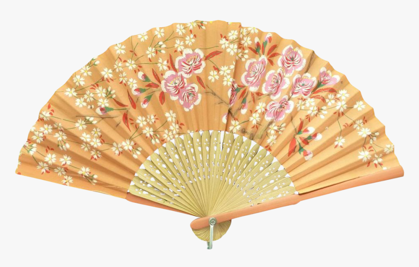 Japanese Fan Png - Orange, Transparent Png , Transparent Png Image ...