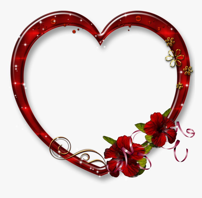 Heart Png Gif -red Photo Frames, Clean Heart, Heart - Love Frames Hd ...