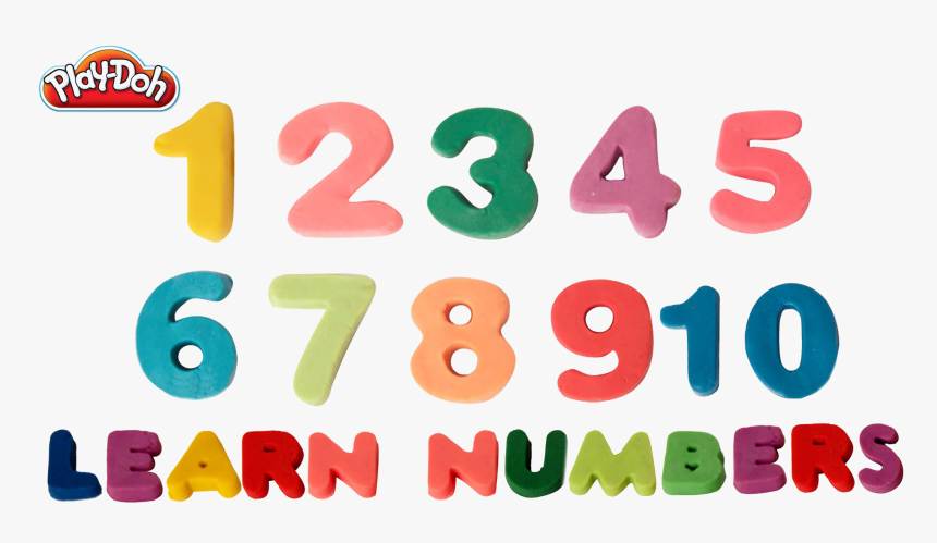 1 To 10 Numbers Png Transparent Images - 1 To 10 Numbers For Kids, Png ...