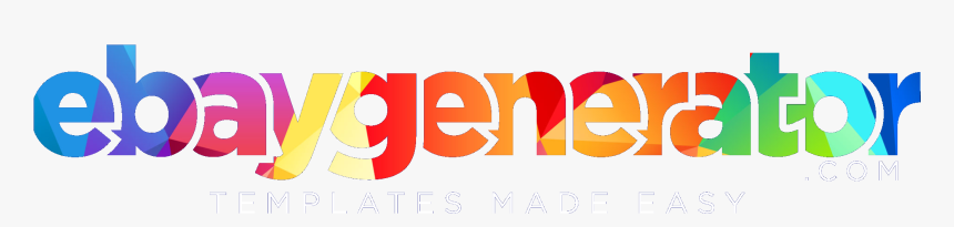 Ebay Template Generator - Ebay Logo Generator, HD Png Download ...