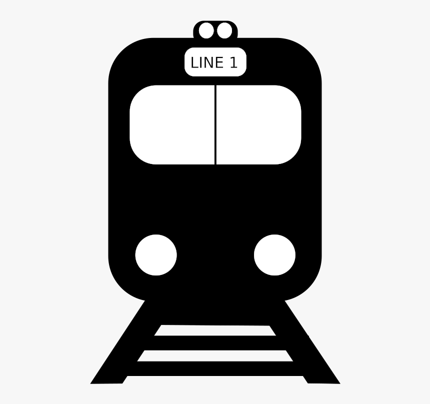 Icon Vector Subway - Light Rail Symbol Png, Transparent Png ...