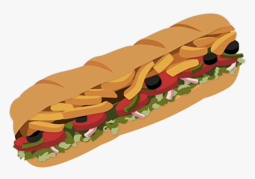 Sub Sandwich Icon - Subway Sandwich Clip Art, HD Png Download ...