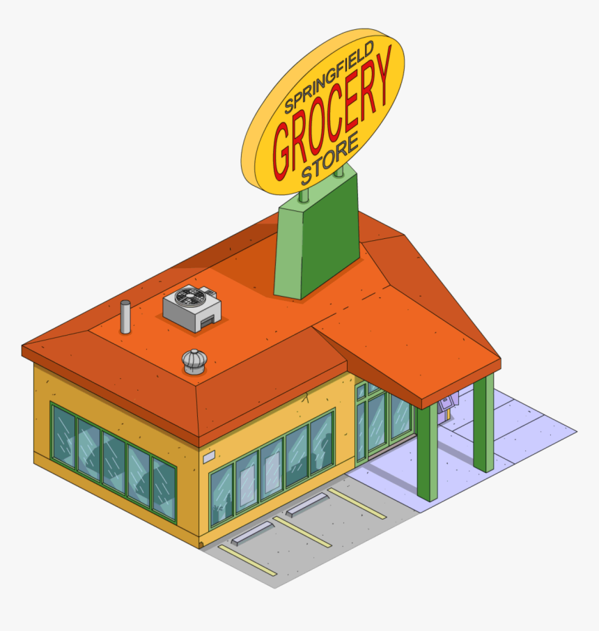 Free Picture Of Grocery Store, Download Free Clip Art, - Simpsons ...