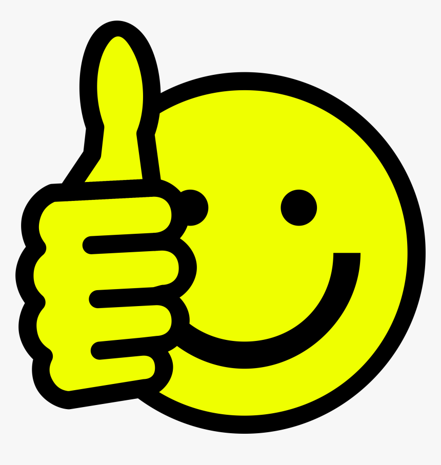 Thumbs Up Smiley Clip Arts - I M Good Clipart, HD Png Download ...