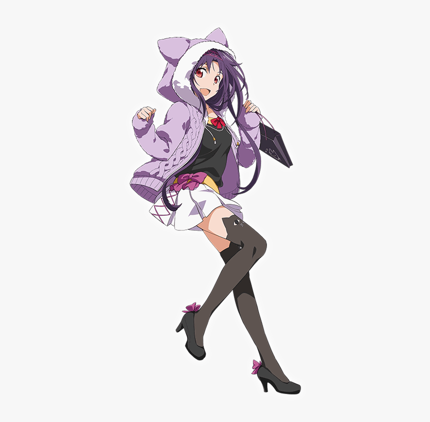 Sword Art Online Fatal Bullet Png Image Background - Yuuki Konno ...