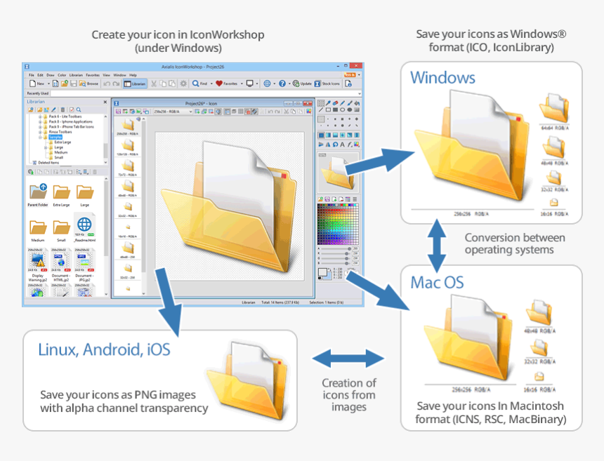 Folder Icon, HD Png Download , Transparent Png Image - PNGitem