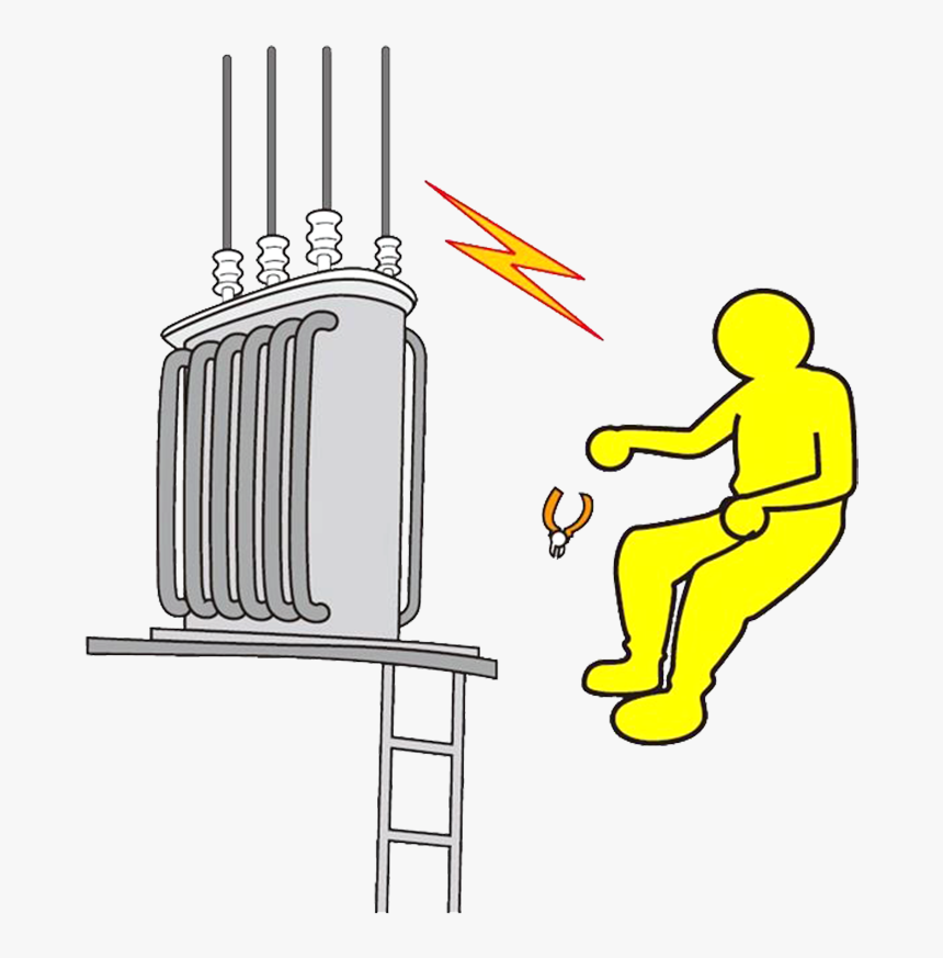 Accident Electric Electricity Shock High Electrical - Drawing Of ...