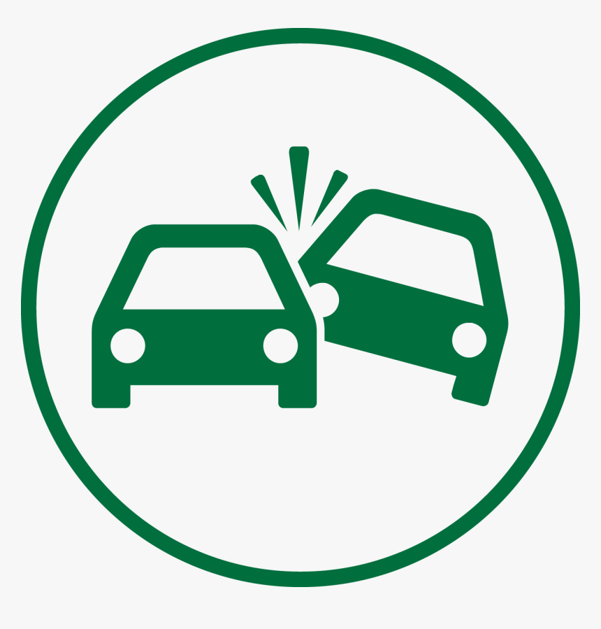Car Collision Icon - Car Accident Icon, HD Png Download , Transparent ...