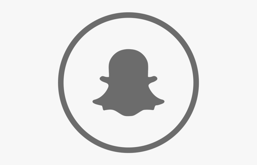 Snapchat Icon Png Image - Snapchat Icon Black And White, Transparent ...