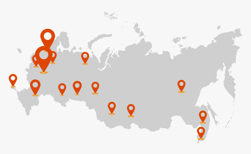 Russia Map, HD Png Download , Transparent Png Image - PNGitem