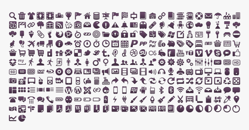 Vector And Webfont Social Media Icons For Free - Sprite Image Icon ...