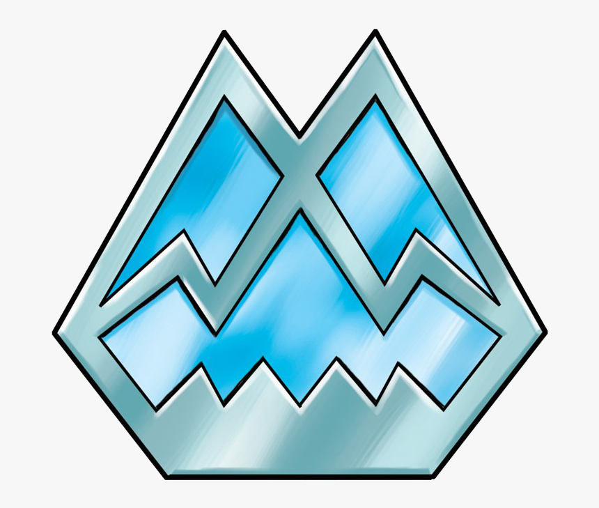 Pokemon Platinum Badges Png , Png Download - Ice Gym Badge Pokemon ...