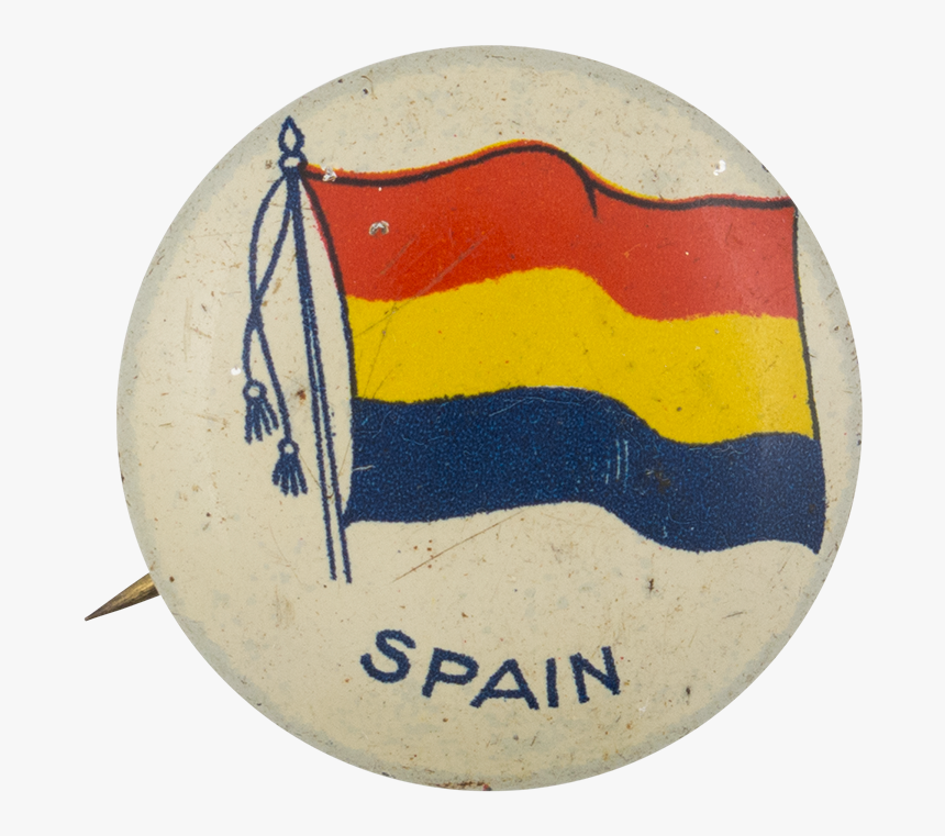 Spain Flag Art Button Museum - Badge, HD Png Download , Transparent Png ...