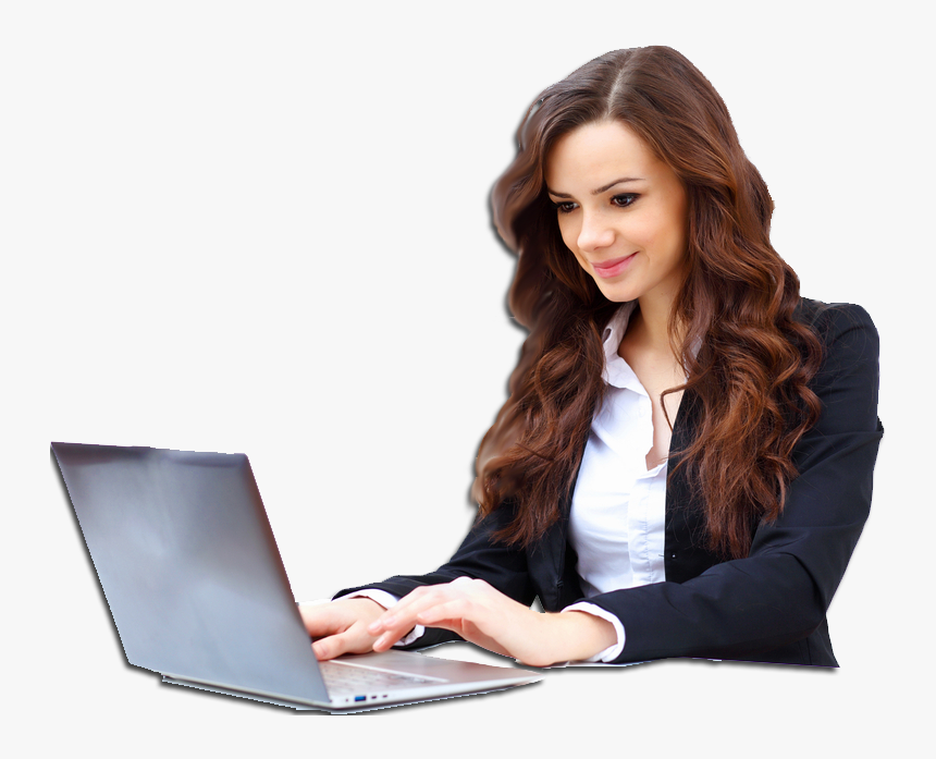 Laptop With Girls Png, Transparent Png , Transparent Png Image - PNGitem