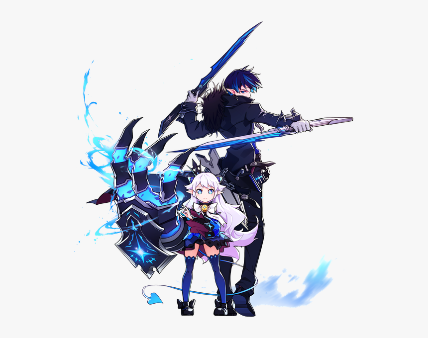 Luyciel - Lu Elsword, HD Png Download , Transparent Png Image - PNGitem