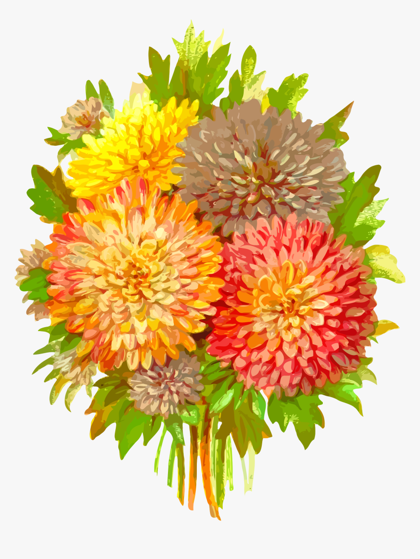 September Flower Clipart