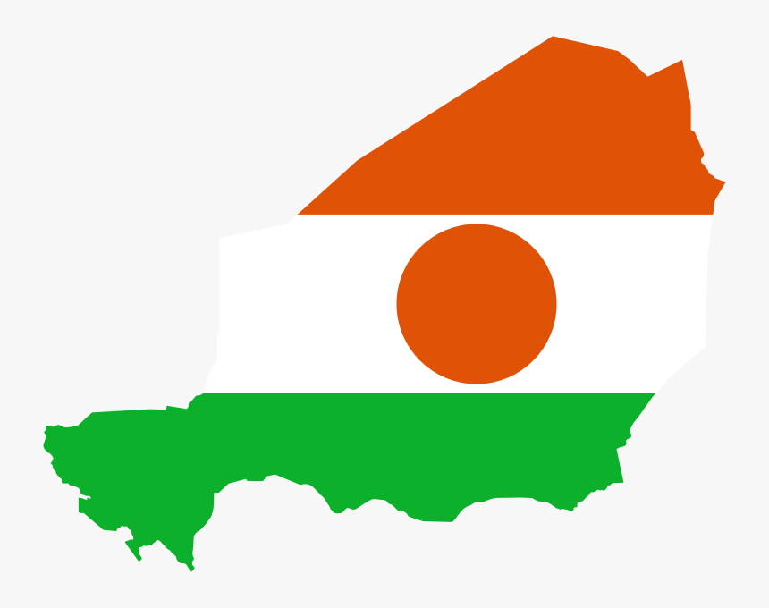 Niger Flag Map, HD Png Download , Transparent Png Image - PNGitem