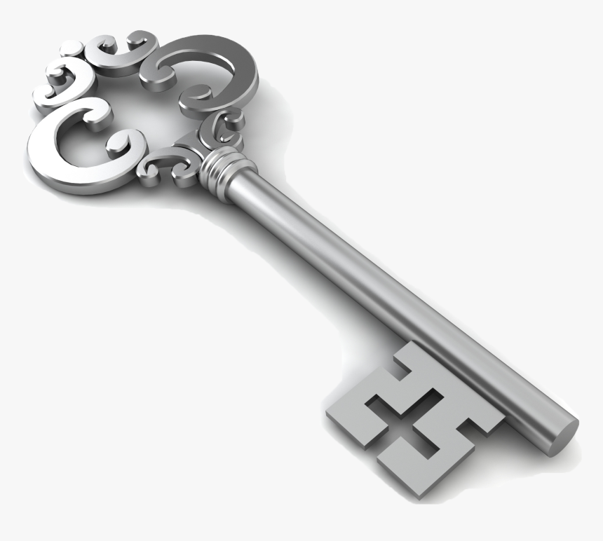 Silver House Key Png , Png Download, Transparent Png , Transparent Png ...