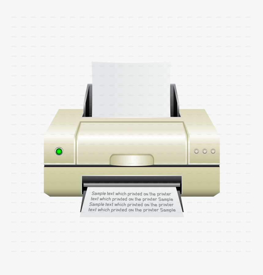 Printer Icon Printer Icon White Printer Icon, HD Png Download ...