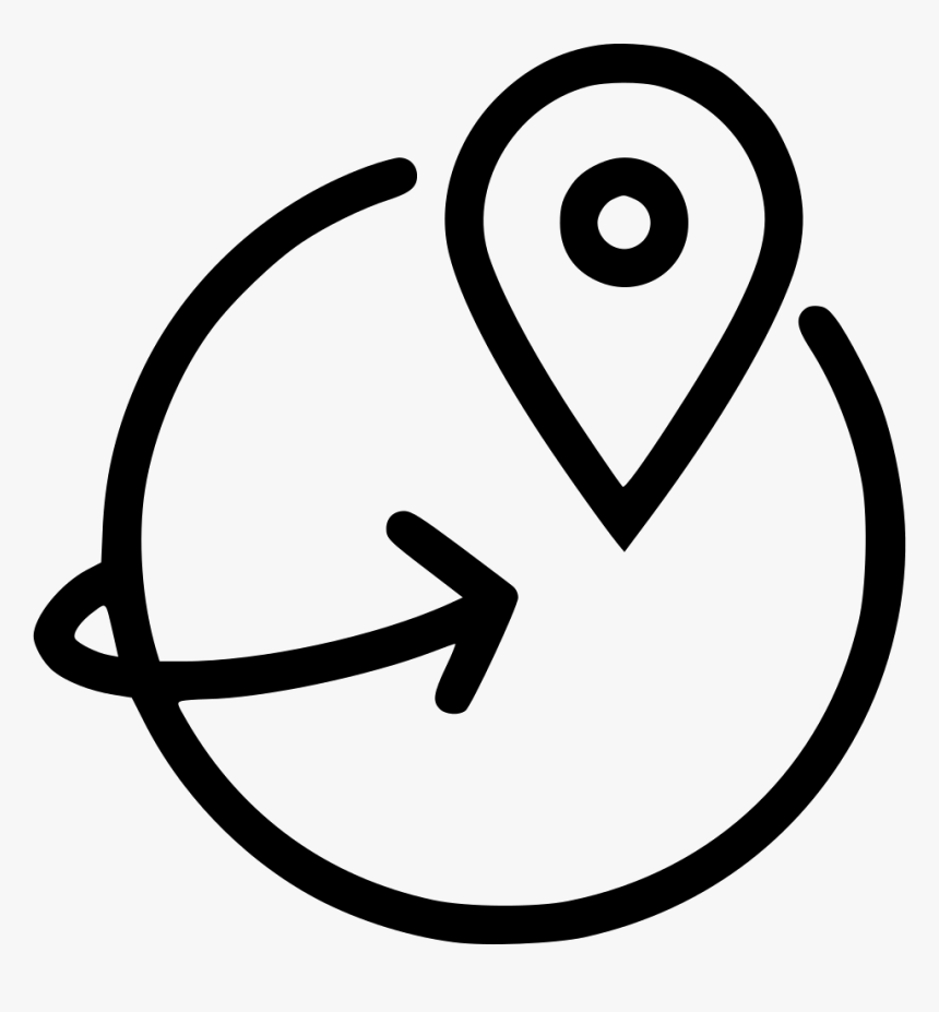 Location Target Maps Marker Travel, HD Png Download , Transparent Png ...