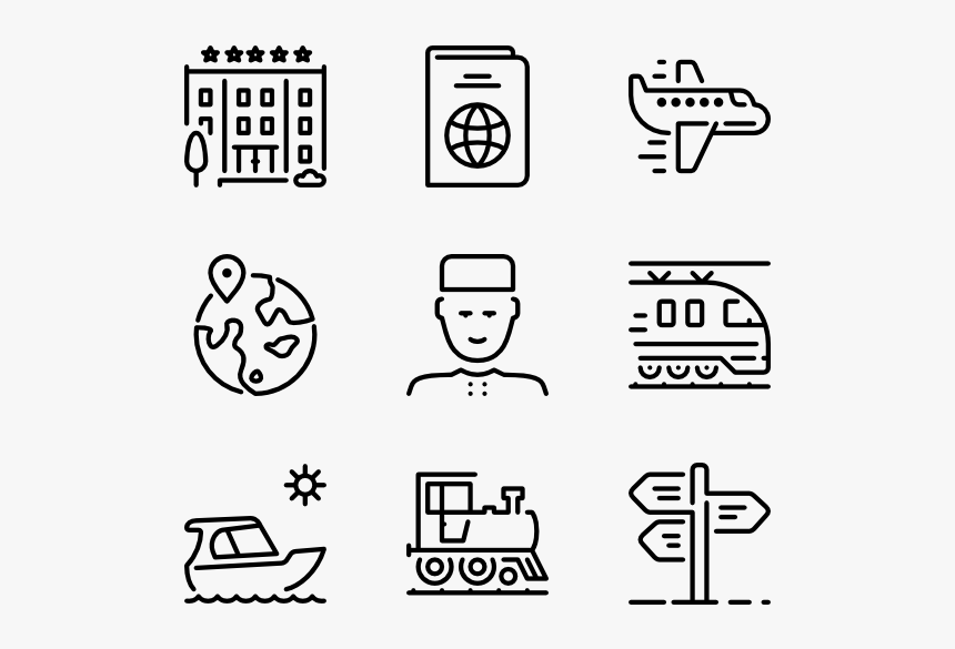 Travel Icon Png, Transparent Png , Transparent Png Image - PNGitem