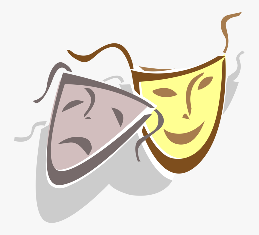 Vector Illustration Of Theatre Or Theater Theatrical - Creativity ...