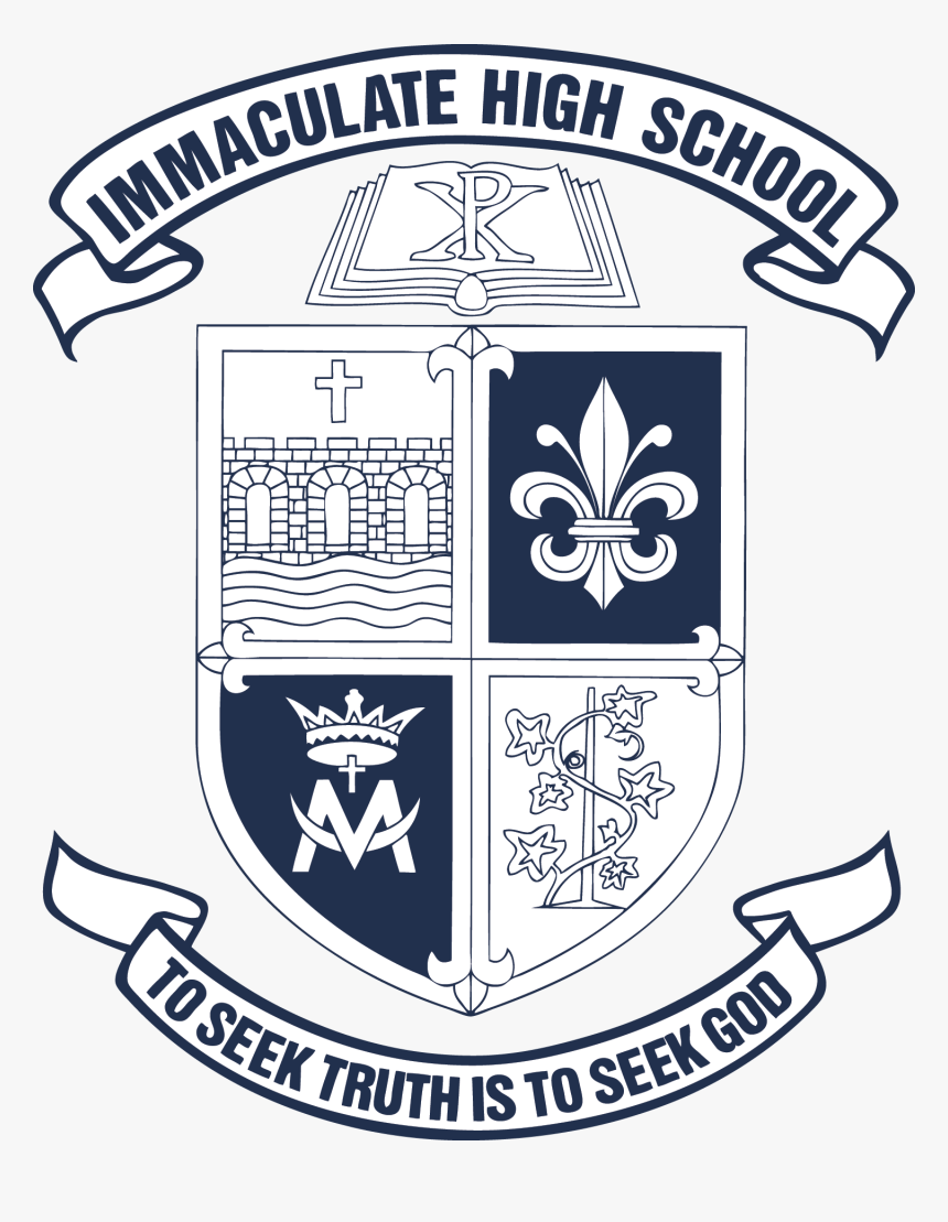 Immaculate High School Logo, HD Png Download , Transparent Png Image ...