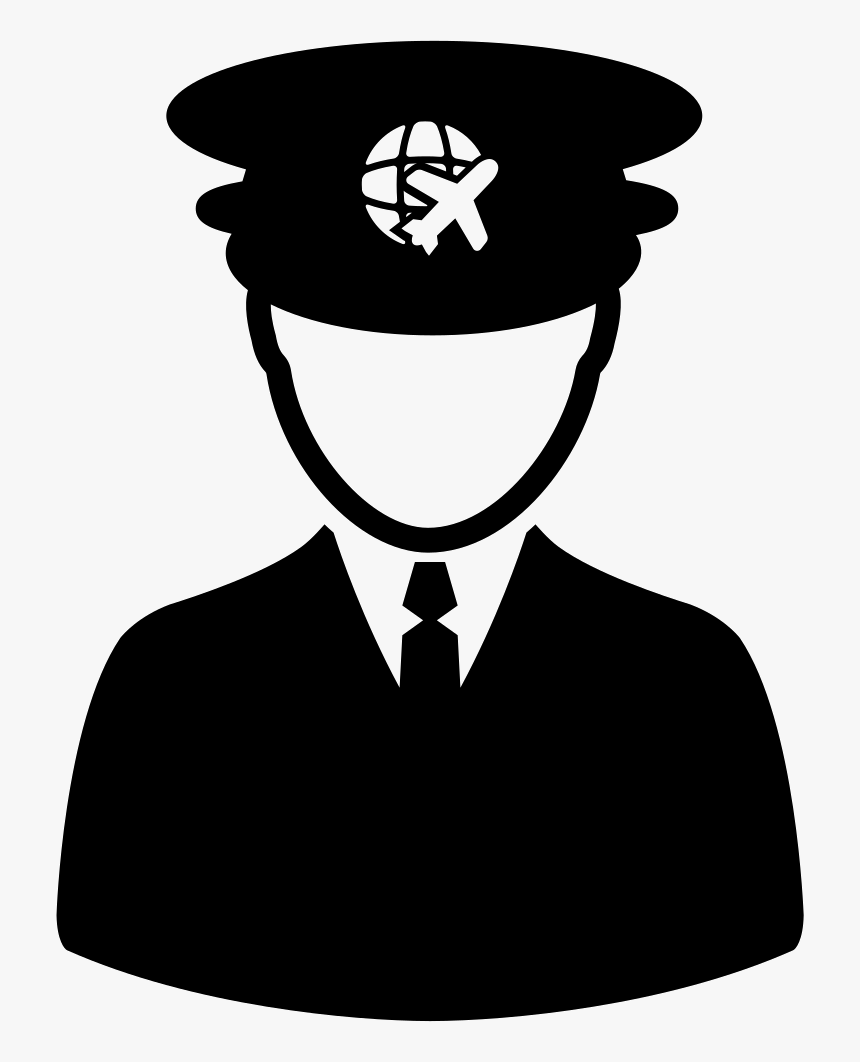 Pilot Of Airplane - Pilot Icon Png, Transparent Png , Transparent Png ...