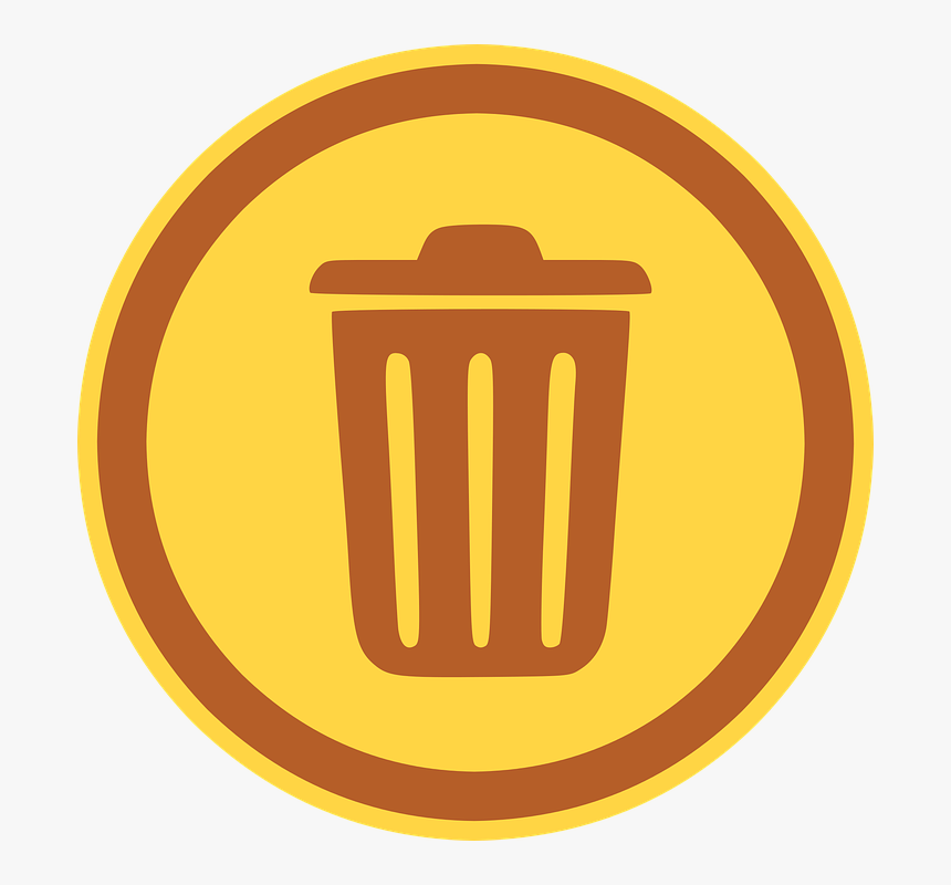 Icon, Trash, Garbage, Bin, Can, Waste, Rubbish, Sign - Trash Can Icon ...