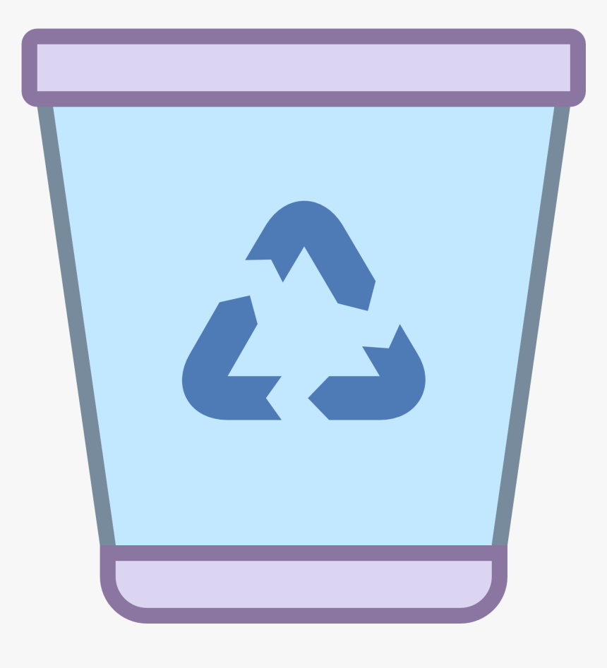 Trash Png Icon Blue, Transparent Png , Transparent Png Image - PNGitem
