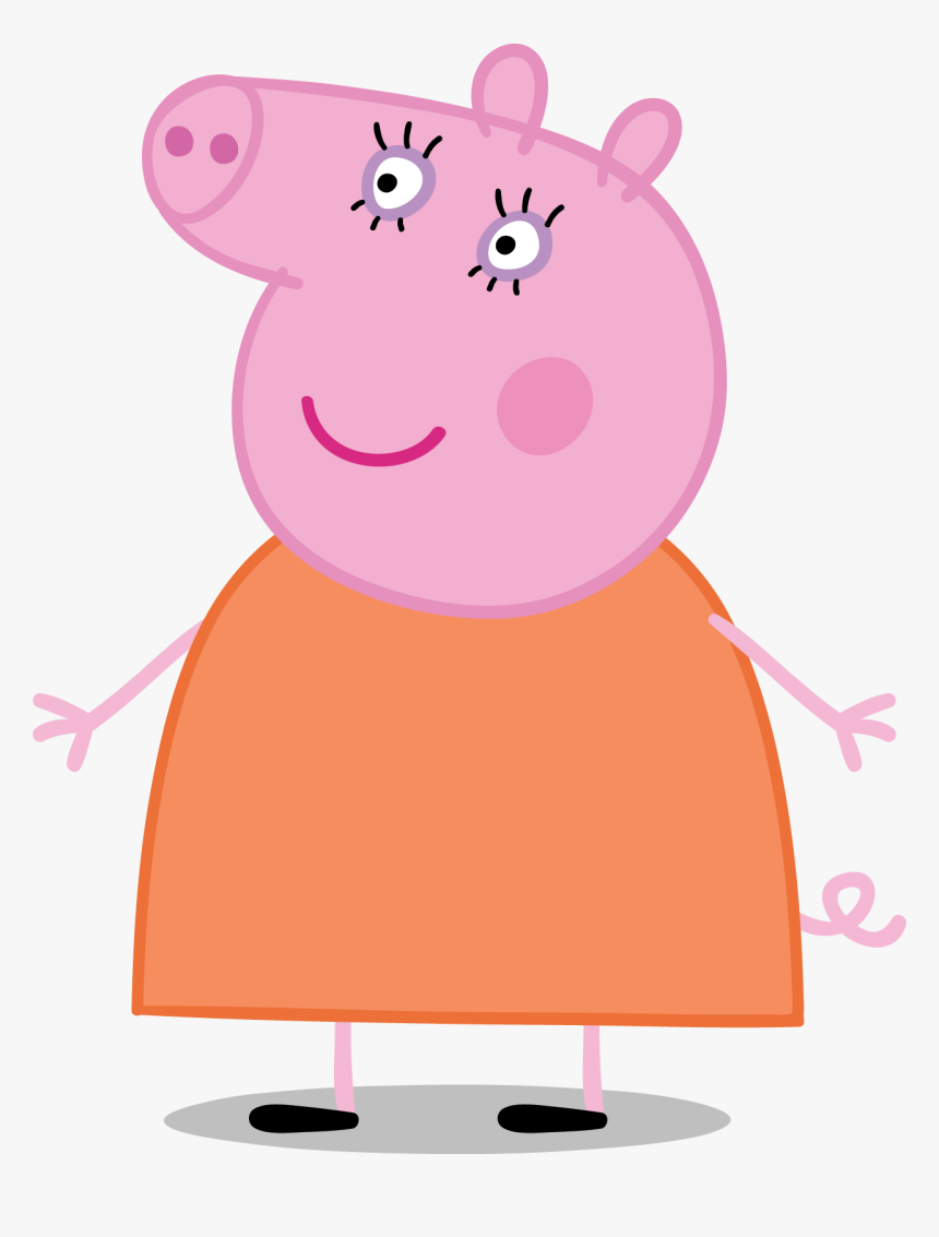 Peppa Pig Mummy, HD Png Download , Transparent Png Image - PNGitem
