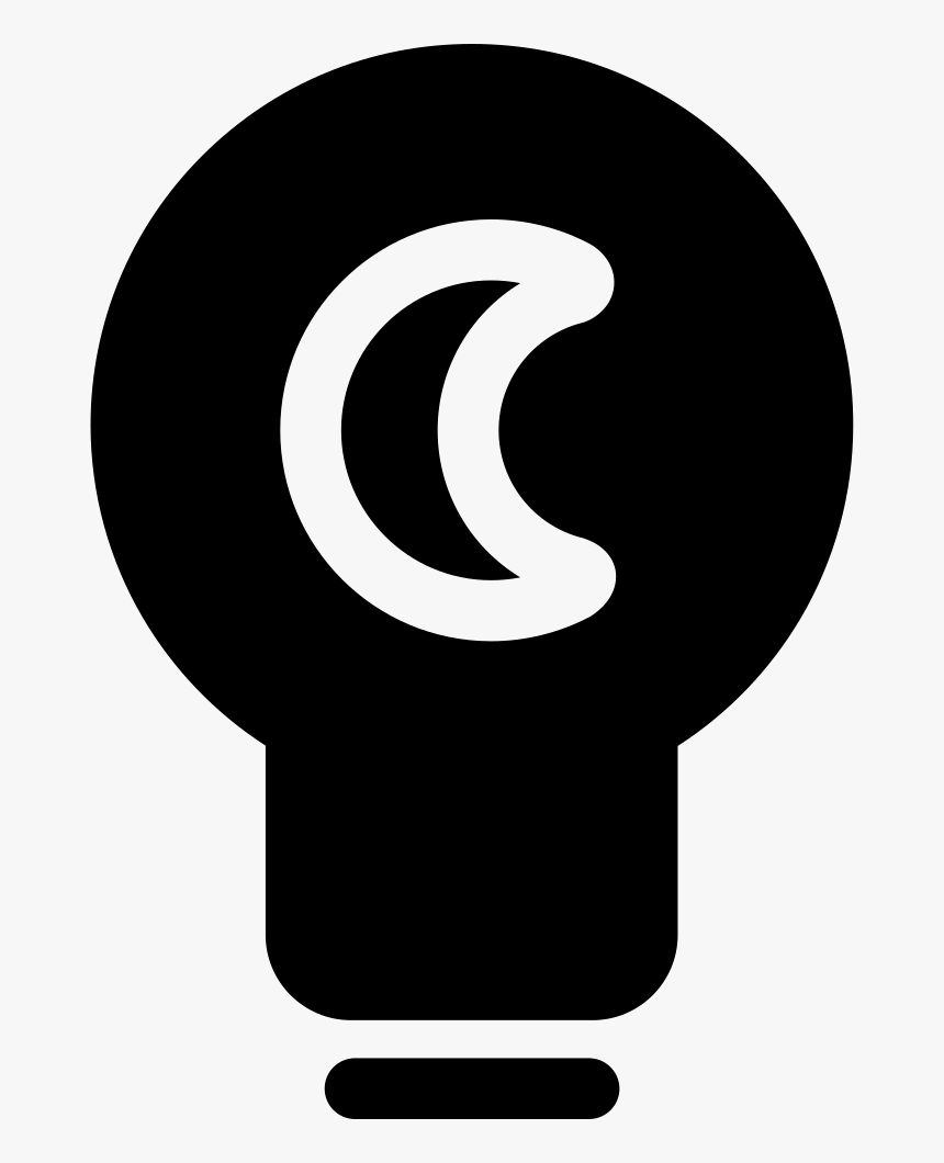 Night Light - Night Light Icon White, HD Png Download , Transparent Png ...