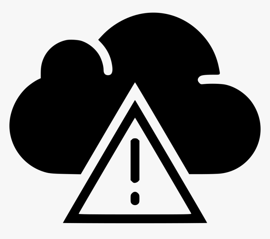 Cloud Warning - Cloud Transfer Icon Png, Transparent Png , Transparent ...
