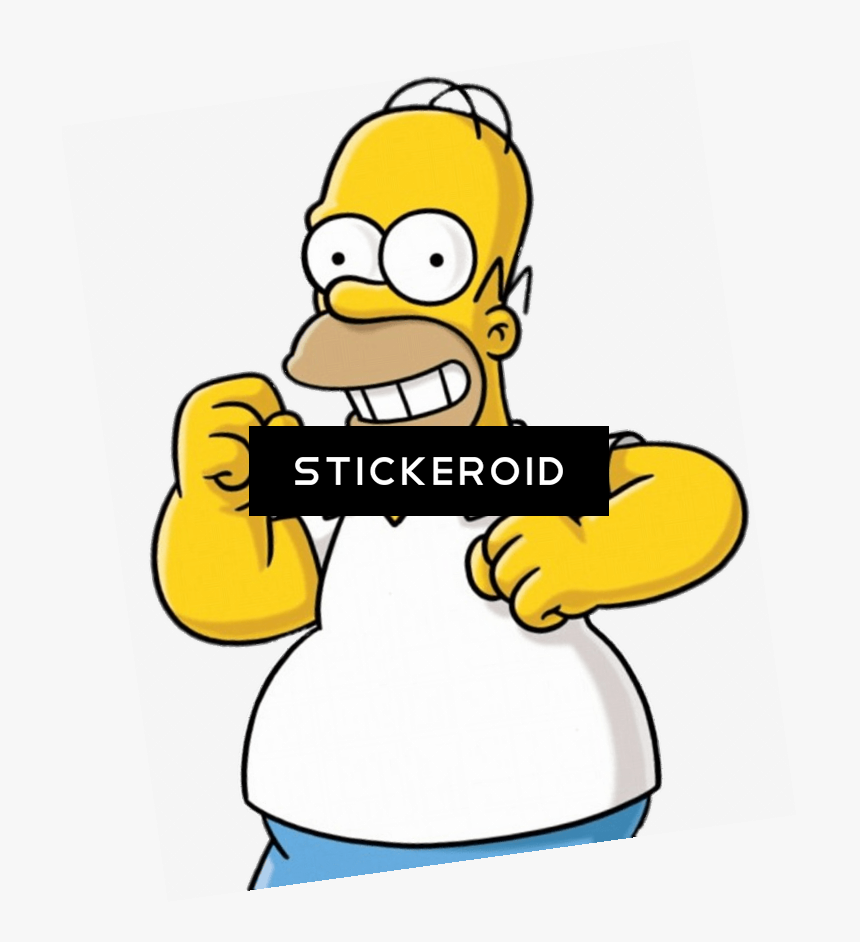 Homer Simpson Happy - Homer Simpson, HD Png Download , Transparent Png ...