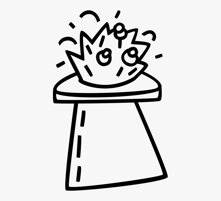 Vector Illustration Of Magician S Magic Hat In Circus, HD Png Download ...